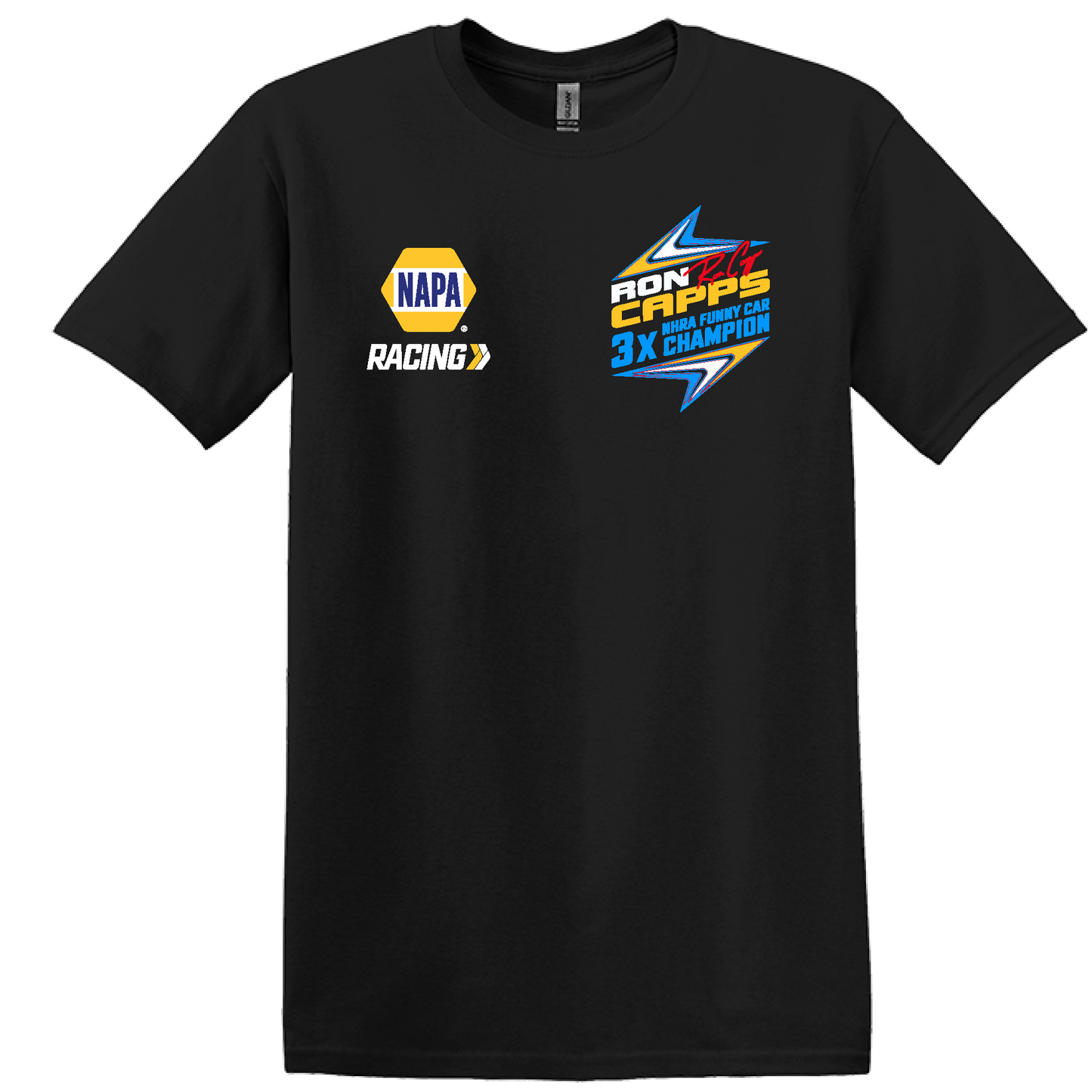 Ron Capps NHRA Racing Tee - Black – Ron Capps Online Store